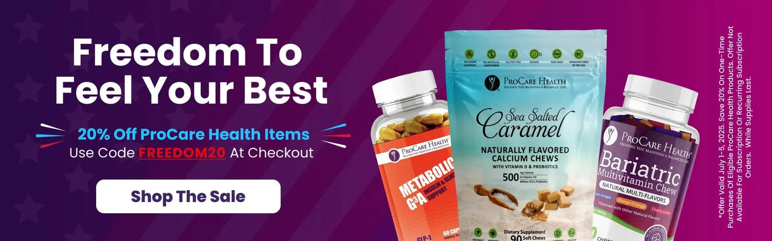 Bariatric Vitamins & GLP-1 Supplements | ProCare Health