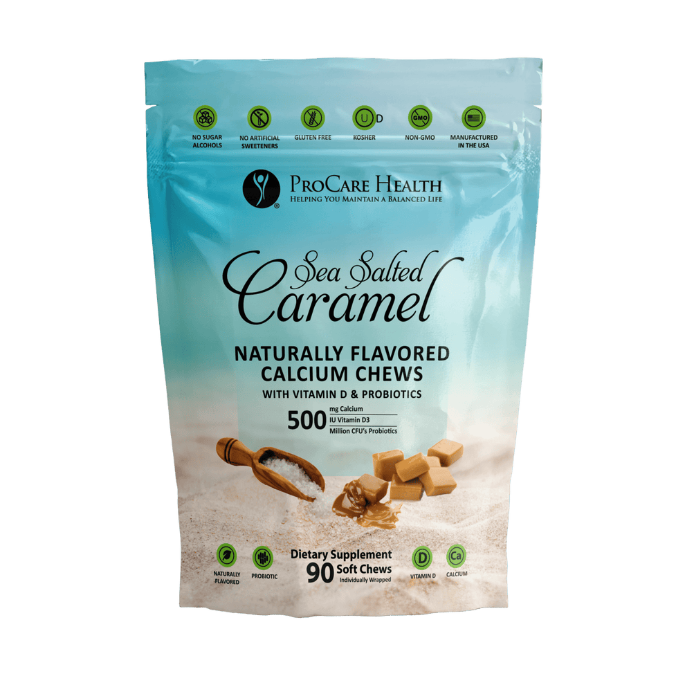 Soft Chews with Calcium | Sea Salted Caramel Flavor