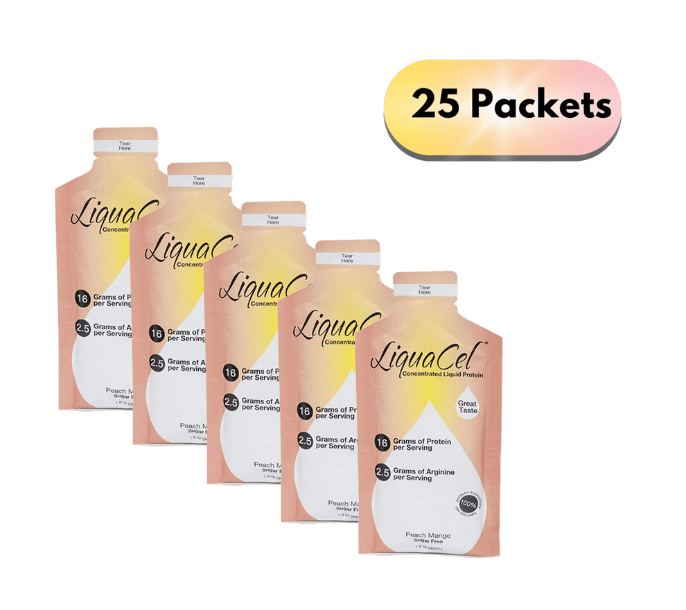 Mix Protein Ice Packet - LiquaCel Peach Mango 4oz