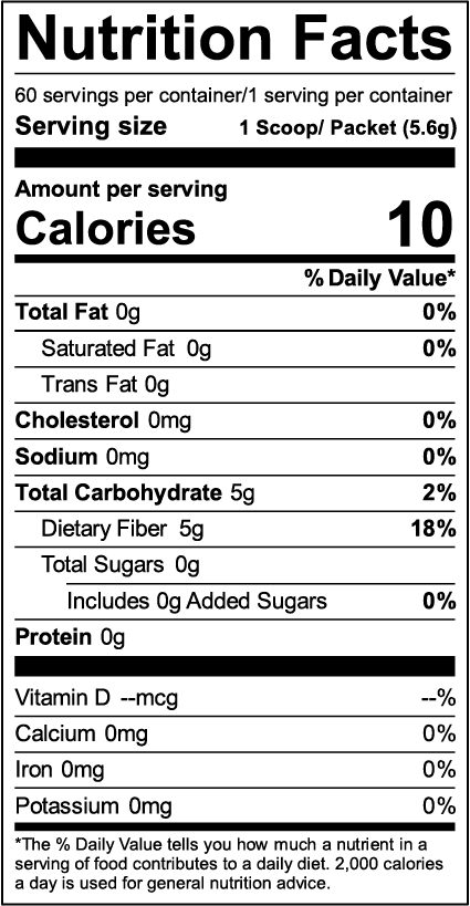 FiberCel | Powdered Fiber | Canister