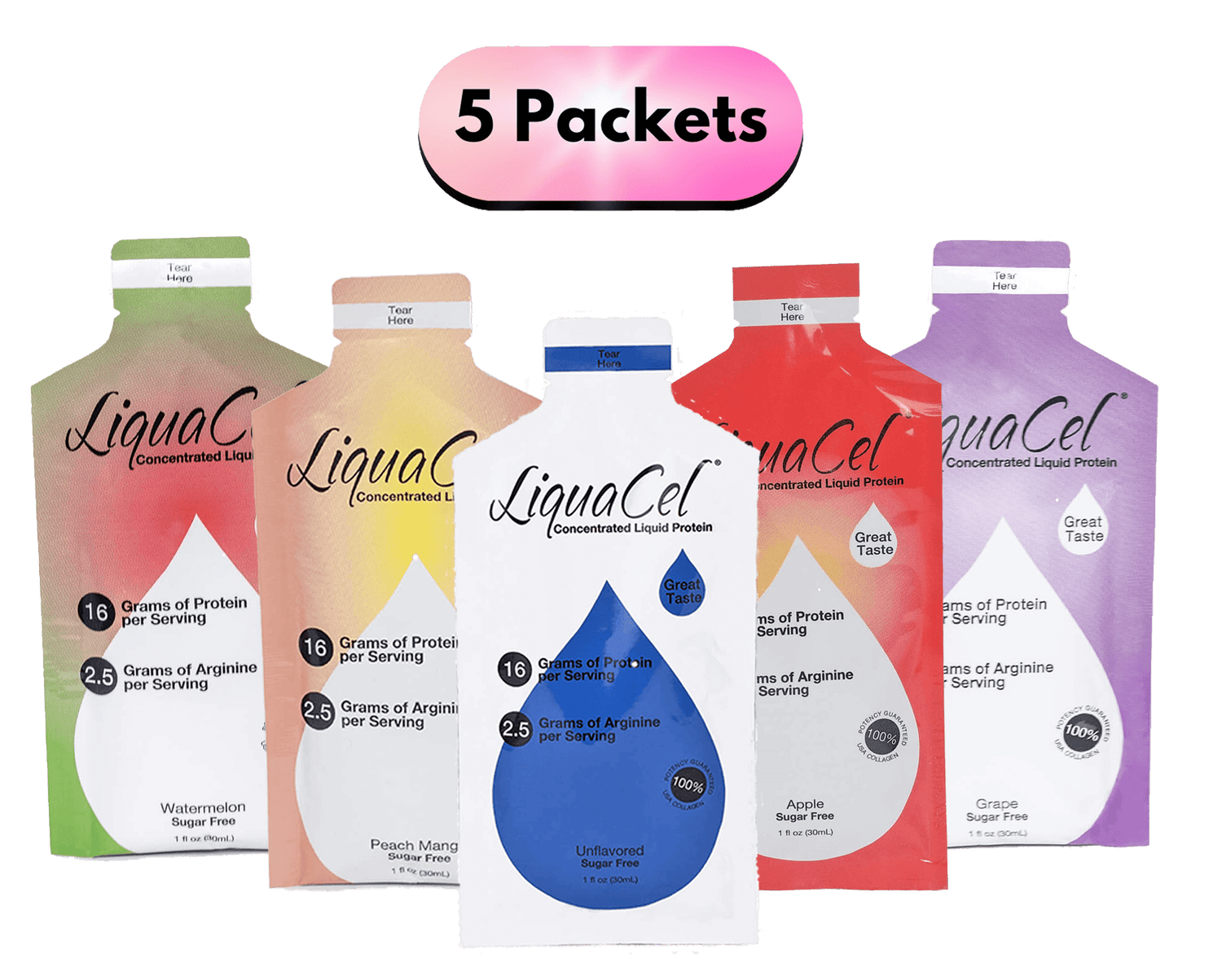 Mix Protein Ice Packets in Variety Flavors